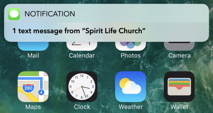 text :: Spirit Life Church